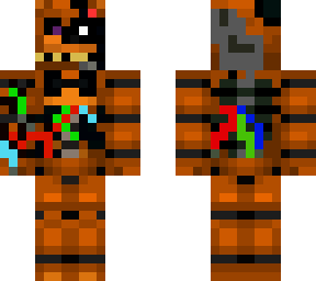 Withering freddy | Minecraft Skin