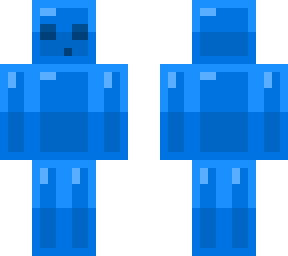 blue slime hive style | Minecraft Skin
