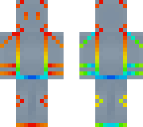 cool rgb robot (without outer layer) | Minecraft Skin