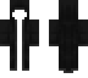 black cloak | Minecraft Skins