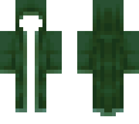 Cultist Coat [BASE] [GREEN] | Minecraft Skin