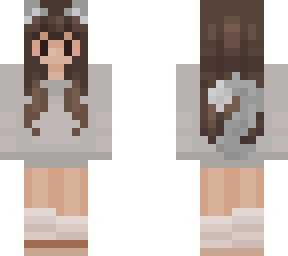 dog girl ^^ | Minecraft Skin
