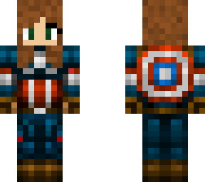 girl captain | Minecraft Skins