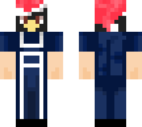 Christmas Fumikage Tokoyami | Minecraft Skin