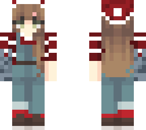 Flo christmas skin | Minecraft Skin