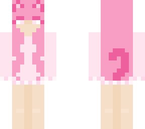 pink cat | Minecraft Skins
