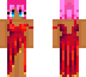 red dress | Minecraft Skins