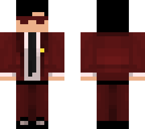 Red suit | Minecraft Skin