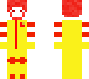 ronald mcdonald | Minecraft Skins