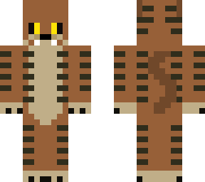 Sabertooth tiger | Minecraft Skin