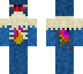 warden worioer inner flame | Minecraft Skin