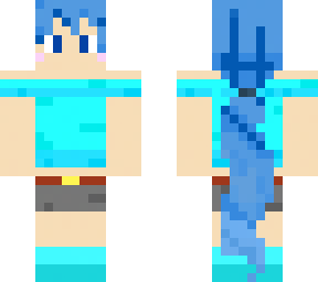 aqua | Minecraft Skins