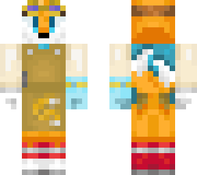 Blacksmith - Tails the Fox (Sonic) | Minecraft Skin