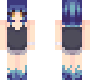 blu !!! | Minecraft Skin