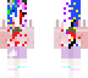 MineCraft Fan Girl Secret Life Red Life | Minecraft Skin