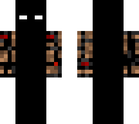 Null with Reinforced Dirt Arms | Minecraft Skin