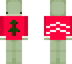 piggylivvy made the frog i added the christmas sweater credit ...