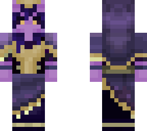 purple mage | Minecraft Skins