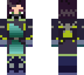 Valorant Viper | Minecraft Skin