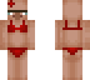 bikini villager | Minecraft Skins