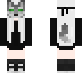 wolf girl | Minecraft Skin