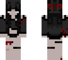 ghost face girl | Minecraft Skins