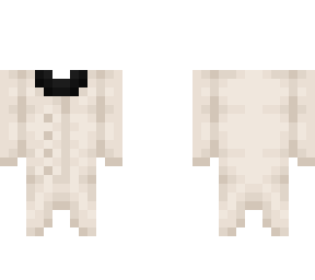 OB - Fancy Long Off-White Winter Coat | Minecraft Skin