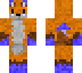 Purple Fox skin | Minecraft Skin