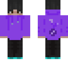 Purple Hoodie | Minecraft Skin