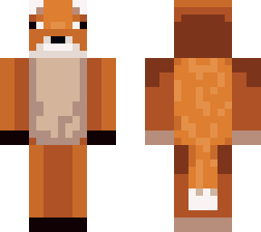 Revised Fox Skin | Minecraft Skin