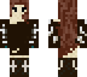 Simple cute goth | Minecraft Skin