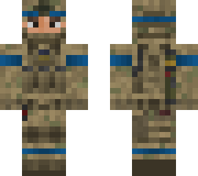 Ukrainian 3rd Separate Assault Brigade | UA, Var.2 | Minecraft Skin