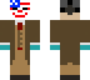 Dallas Payday 2 | Minecraft Skin