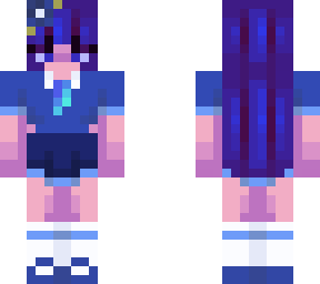 indigo Waves | Minecraft Skin