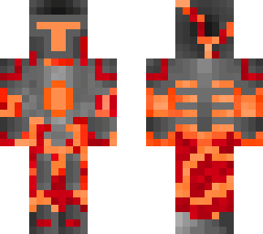 Molten Knight | Minecraft Skin