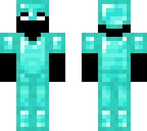 Null With Diamond Armor | Minecraft Skin