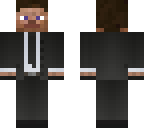 steve with suit | Minecraft Skins