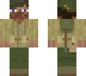 1000 yard stare | Minecraft Skin