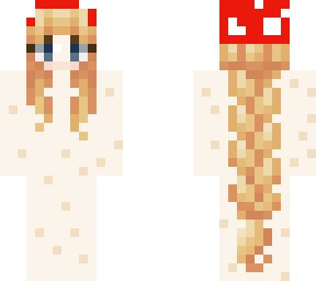 Cute mushroom girl | Minecraft Skin