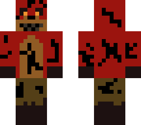 Nightmare Foxy | Minecraft Skin