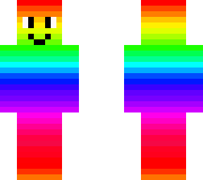 Rainbow man for kirka.io #F1D4W2 | Minecraft Skin