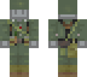 Soldier Skin Base | Minecraft Skin