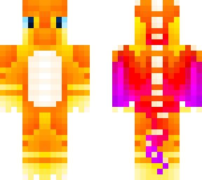 Updated Firescales | Minecraft Skin