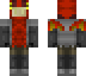 Fire Demon | Castle Crashers | Minecraft Skin