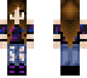 brown hair buns | Minecraft Skins