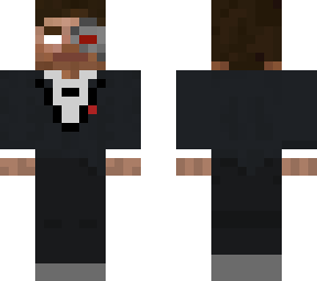 Steve Cyborg | Minecraft Skin
