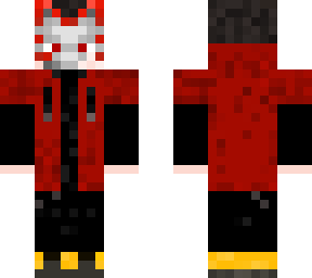 Yume with Japanese Mask | Minecraft Skin