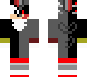 ~Half Classic Shadow & Half Classic Shadow.Exe~ | Minecraft Skin