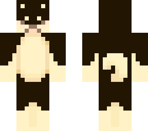 black shiba | Minecraft Skin