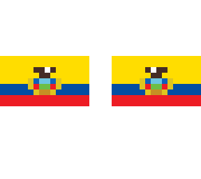 Ecuador Flag | Minecraft Skin